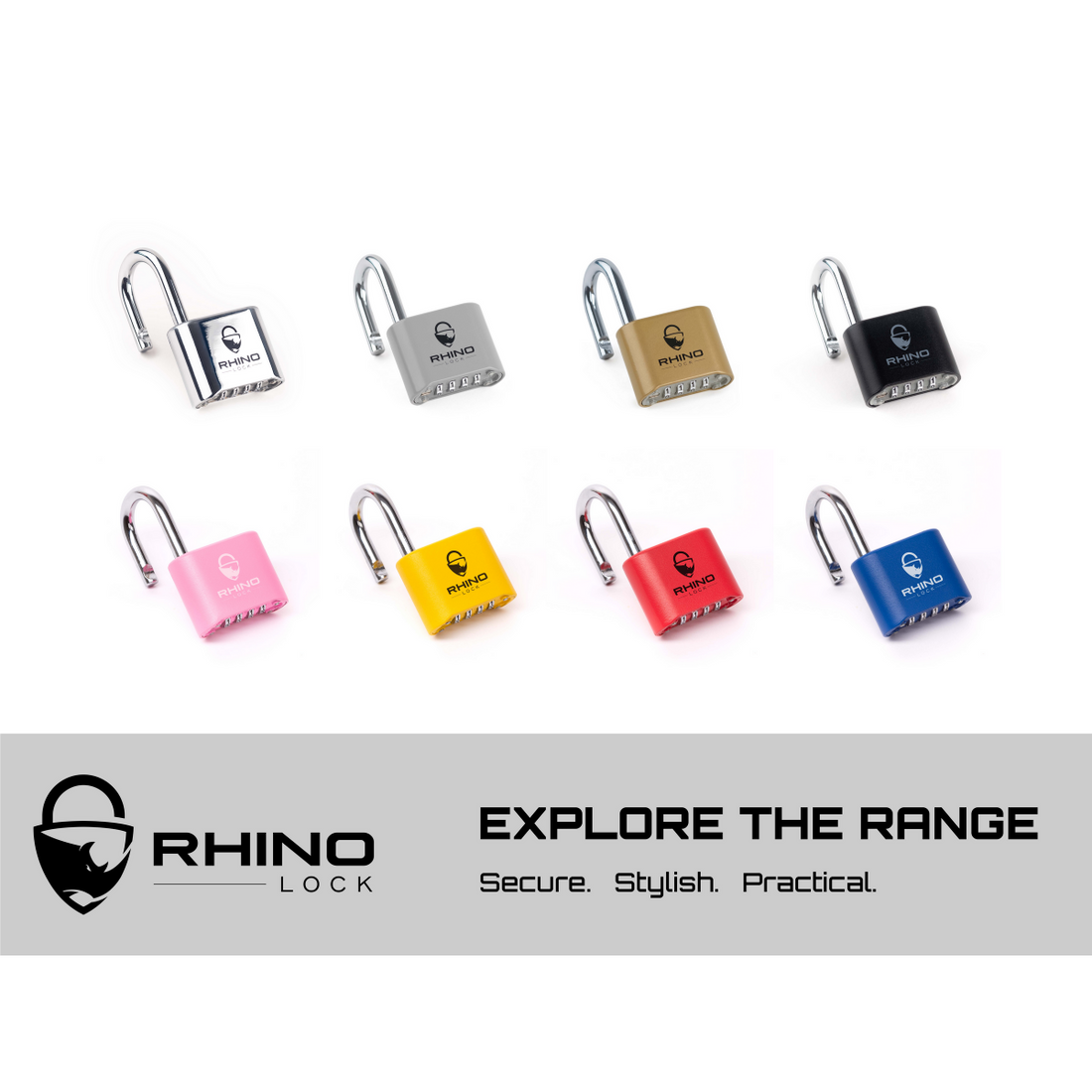 Rhino Lock Secure Lock - Black
